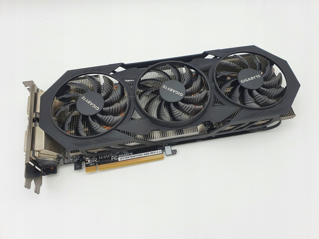 GIGABYTE GEFORCE GTX 970 4GB WINDFORCE 3X OC GW - 10040588063 ...