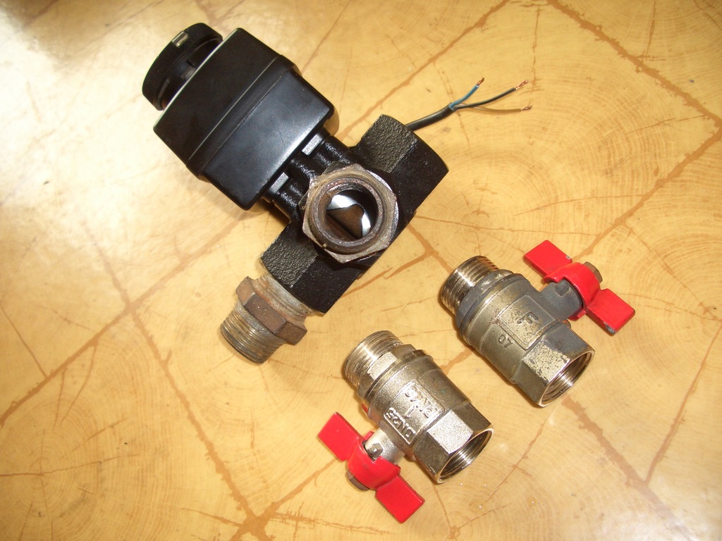 Siłownik z zaworem M6063L1009 HONEYWELL (mocny7Nm) - 12657846814 ...