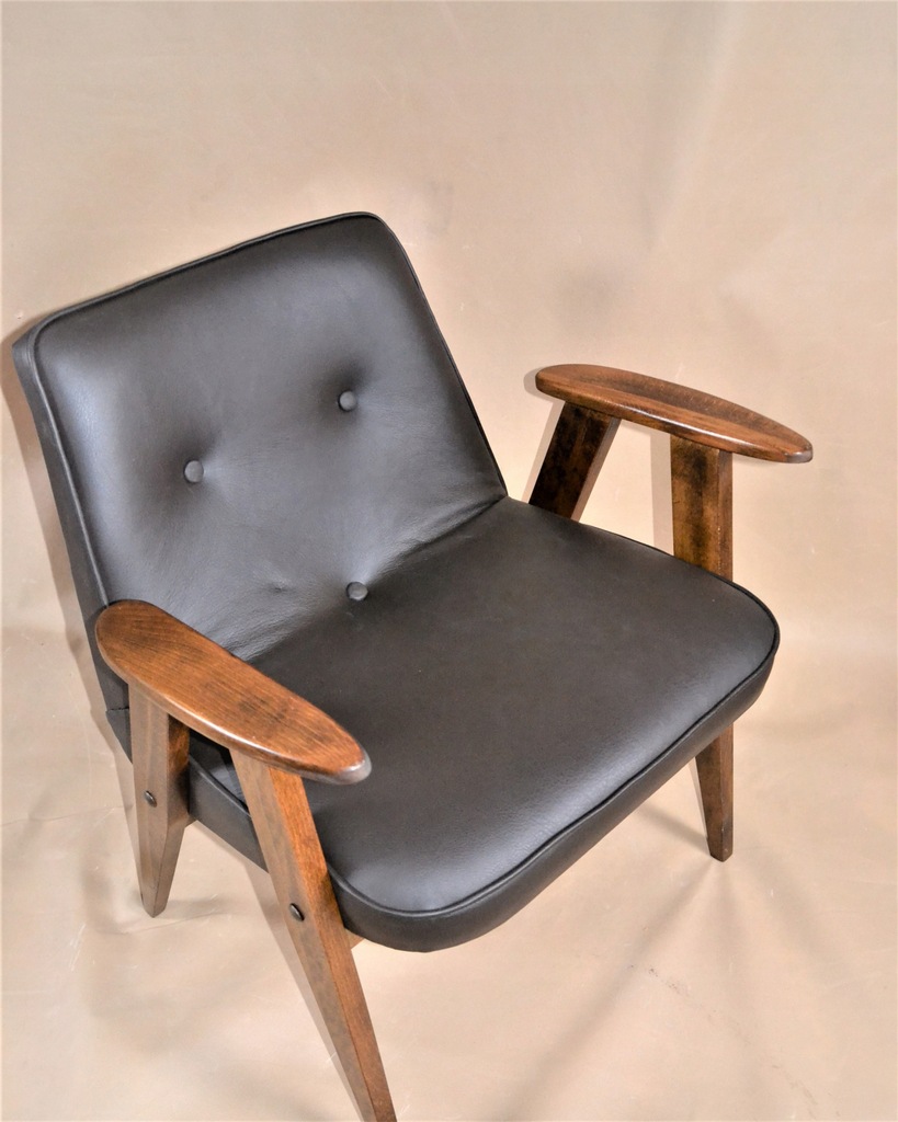 Fotel Chierowskiego skóra design PRL po renowacji - 7798062798 ... Fotel Chierowskiego skóra design PRL po renowacji - 7798062798 ...