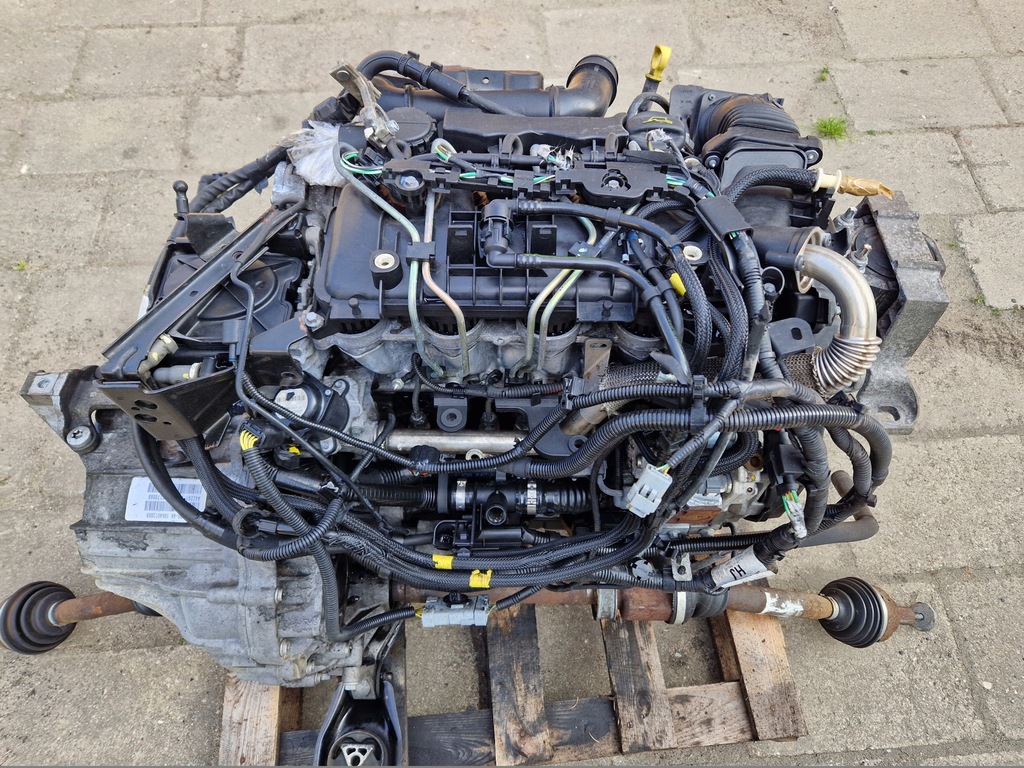 FORD C-MAX FOCUS 2 1.6 TDCI SILNIK G8DA SŁUPEK - 13750561786 - oficjalne archiwum Allegro