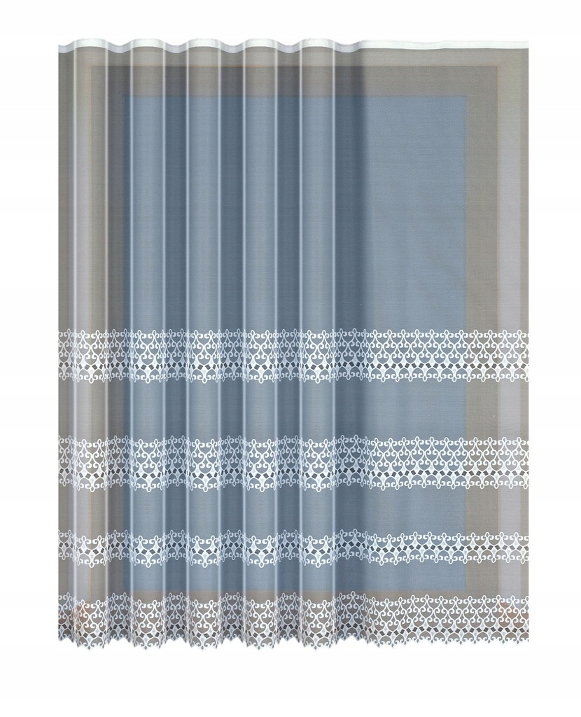 FIRANA ŻAKARD WYS. 140 BIAŁA 34548 - 8106543256 - oficjalne archiwum Allegro