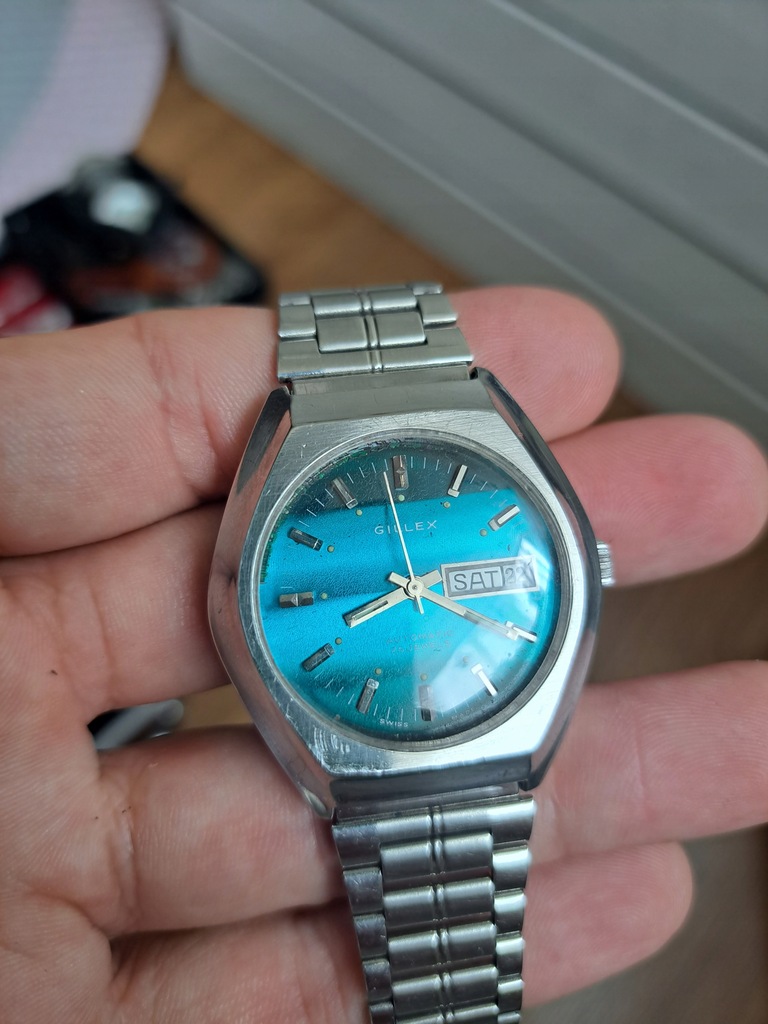 Zegarek męski gillex swiss automatic unikat. - 14201944155 - oficjalne ...