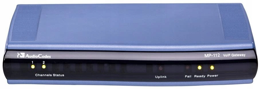 Bramka VoIP AudioCodes MP112/2S/SIP 2 Porty 2 x FXS H.323, MGCP, SIP RJ ...