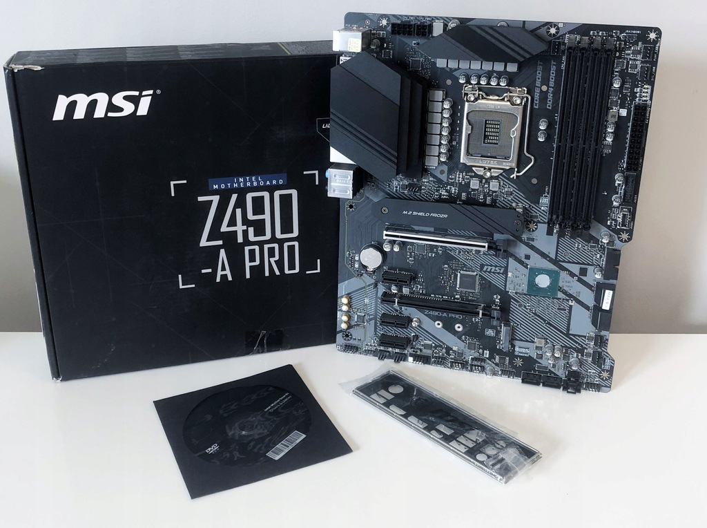 Płyta główna USZKODZONA MSI Z490-A PRO ATX - 12904970979 - oficjalne ...