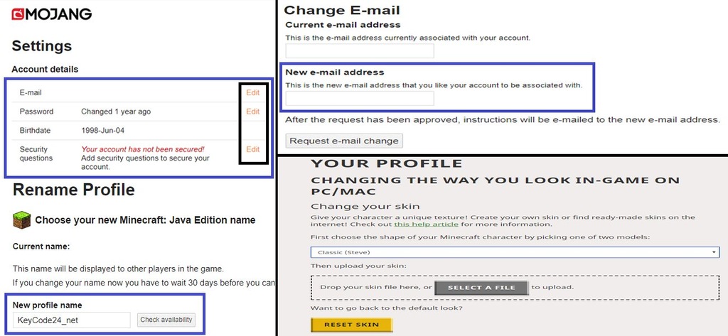 MINECRAFT PREMIUM GIFT CODE + WŁASNY EMAIL SMS PSC - 7576277297 ...