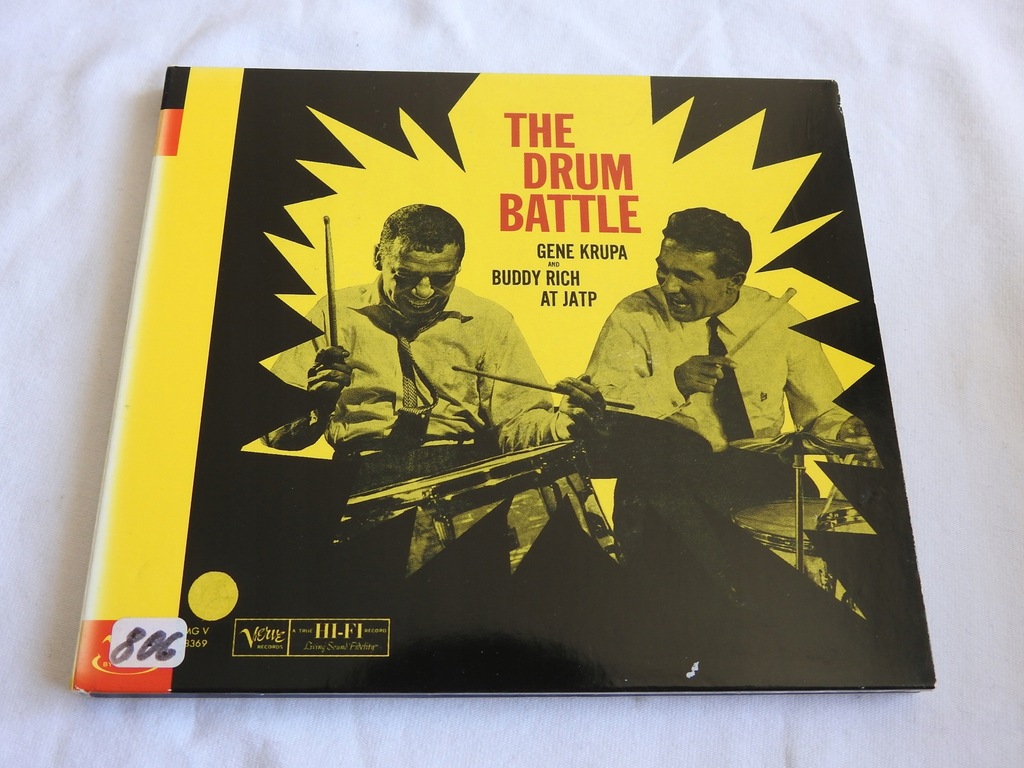 Gene Krupa And Buddy Rich –The Drum Battle (CD)X64 - 11829312859 - oficjalne archiwum Allegro