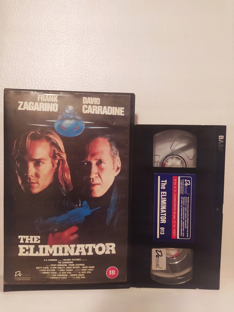 The Eliminator / DEMEL Carradine Zagarino vhs - 12642917272 - oficjalne ...