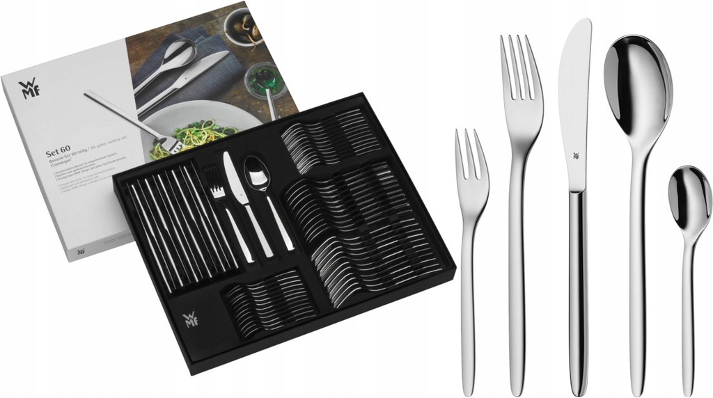WMF Sztućce Stamp Cromargan 60 el. - 10012246080 - oficjalne archiwum ...