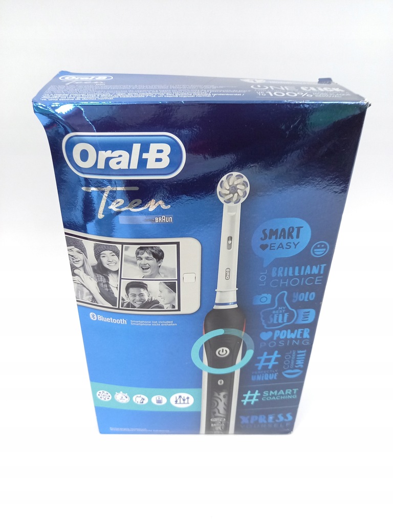 P8428 ORAL-B TEEN SZCZOTECZKA ELEKTRYCZNA CZARNA - 12278291490 ...