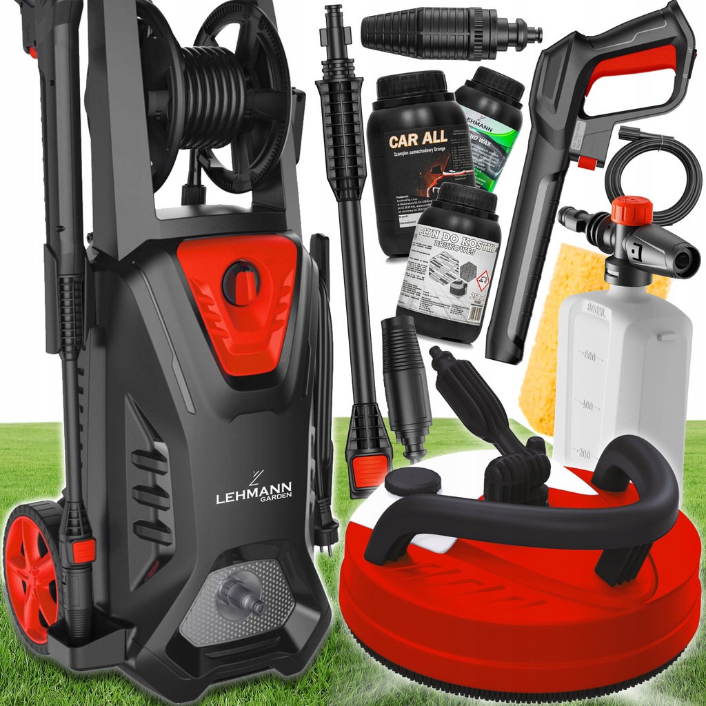 MYJKA CIŚNIENIOWA LEHMANN 2200W PATIO 240bar TURBO - 13114693918 - oficjalne archiwum Allegro