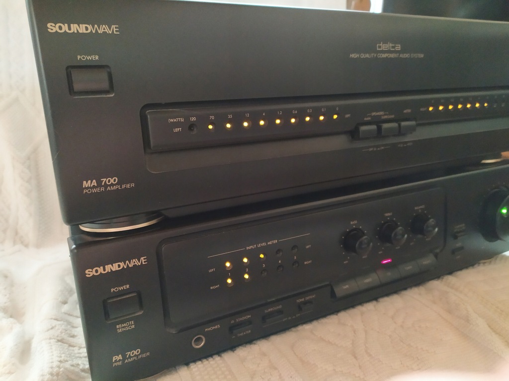 Купить SOUNDWAVE MA700+PA700 Предусилитель+End 2 x 120 Вт: отзывы, фото ...