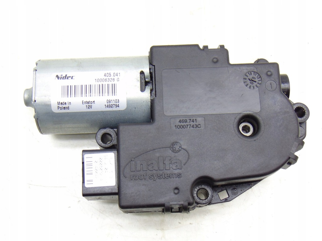 SILNICZEK ROLETY PANORAMY MERCEDES C W204 10006326 - 13389790597 ...