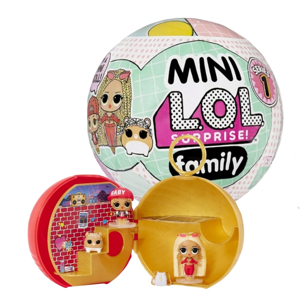 LOL Surprise Mini Family Rodzinka Kula - 12170986787 - oficjalne ...