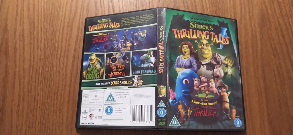 Shrek's Thrilling Tales Michael Jackson Thriller - 11521124538 ...