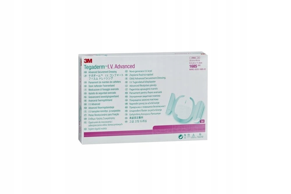Plaster 3M 1685 Tegaderm Advanced 8,5cm x 11,5cm - 12196189515 ...