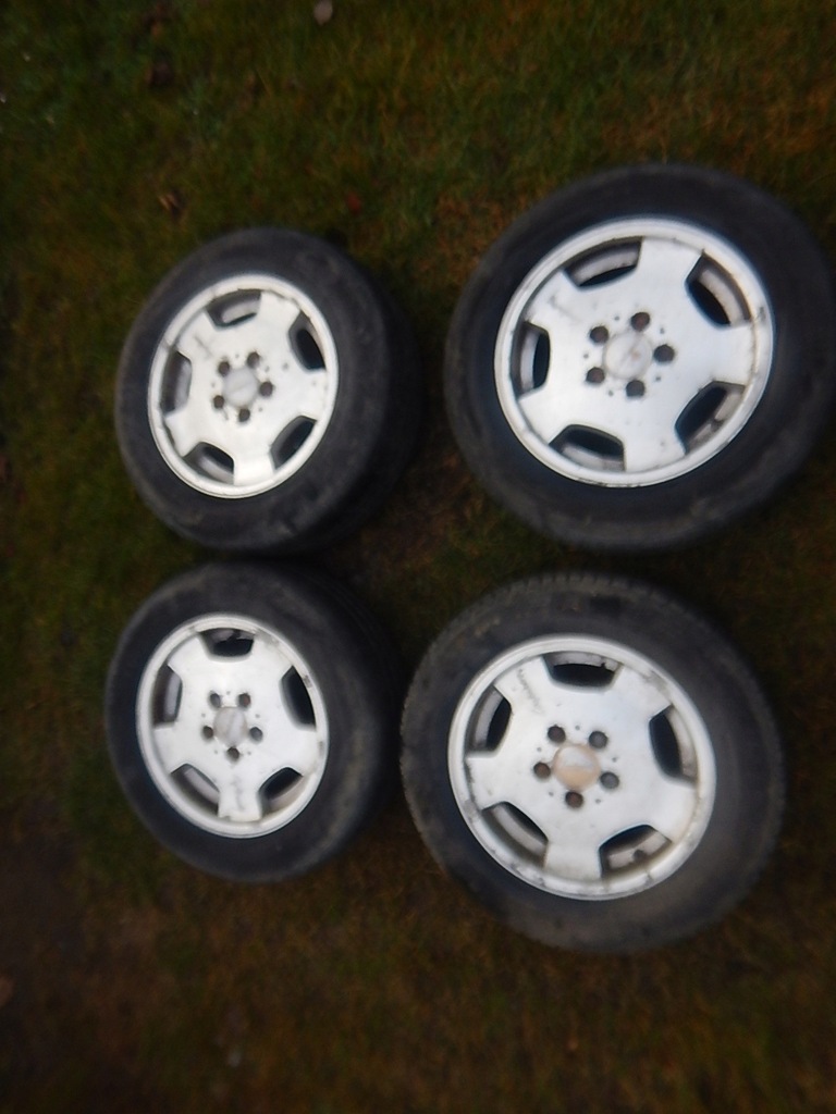 Mercedes W201 W124 felgi aluminiowe 15 alu et35 - 11924030555 - oficjalne archiwum Allegro