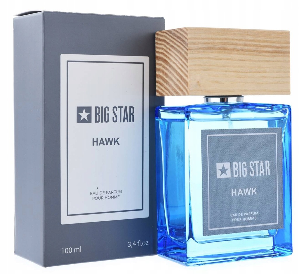 Perfumy Męskie Big Star HAWK prezent oryginał - 12472409144 - oficjalne ...