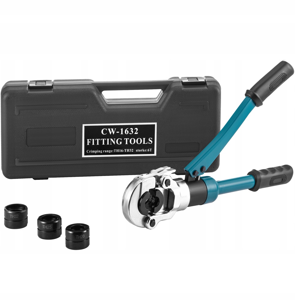 ZACISKARKA DO RUR Praska Prasa 16-32MM PEX PB 8ton - 12485257798 ...