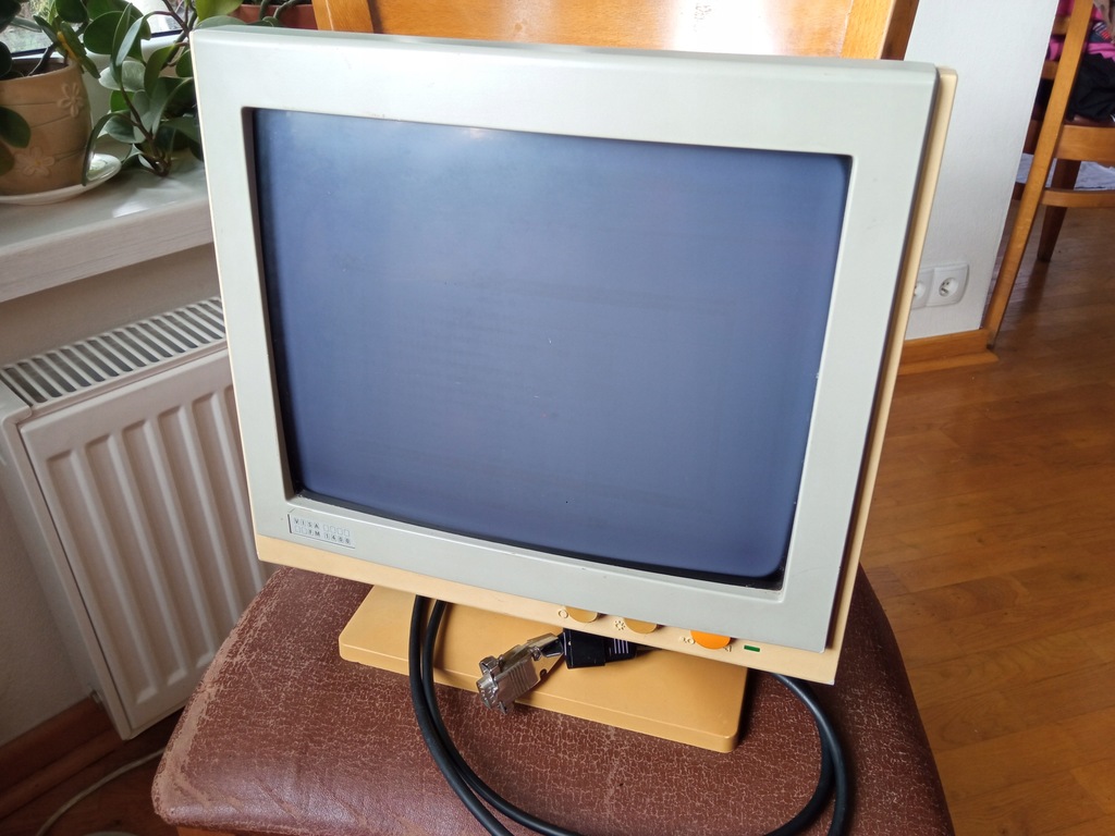 Stary monitor Visa FM 1400 - 12495143738 - oficjalne archiwum Allegro