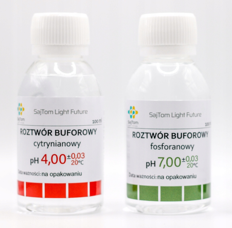 Bufory roztwory kalibracji sondy pH zestaw 4 7 - 12307717980 - oficjalne archiwum Allegro