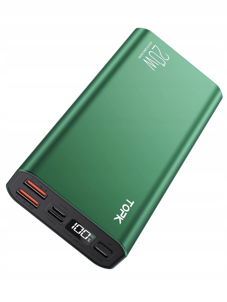 Topk Power Bank 20000MAH Ładowarka Przenośna 3w1 - 12024081857 ...
