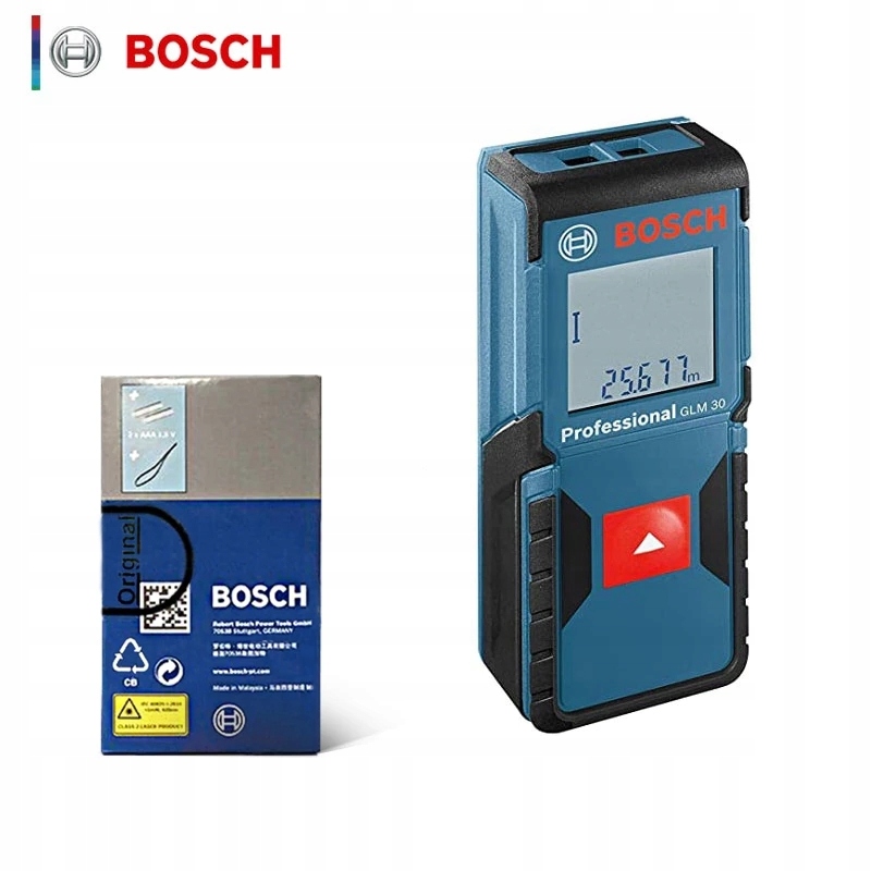 LASER RANGER GLM 30 BOSCH with backlight - 13347666659 - oficjalne ...