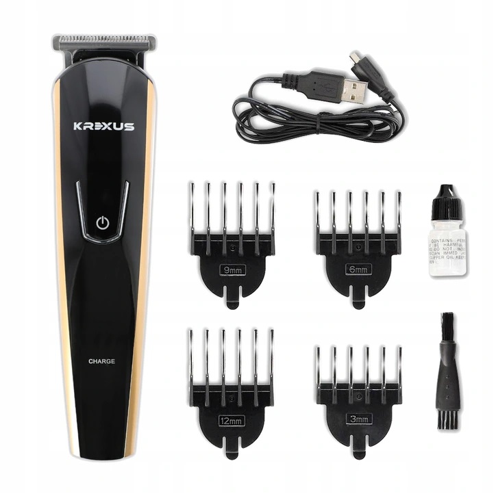 MASZYNKA DO STRZYŻENIA WŁOSÓW TRYMER GOLARKA LCD - 12766969298 ...