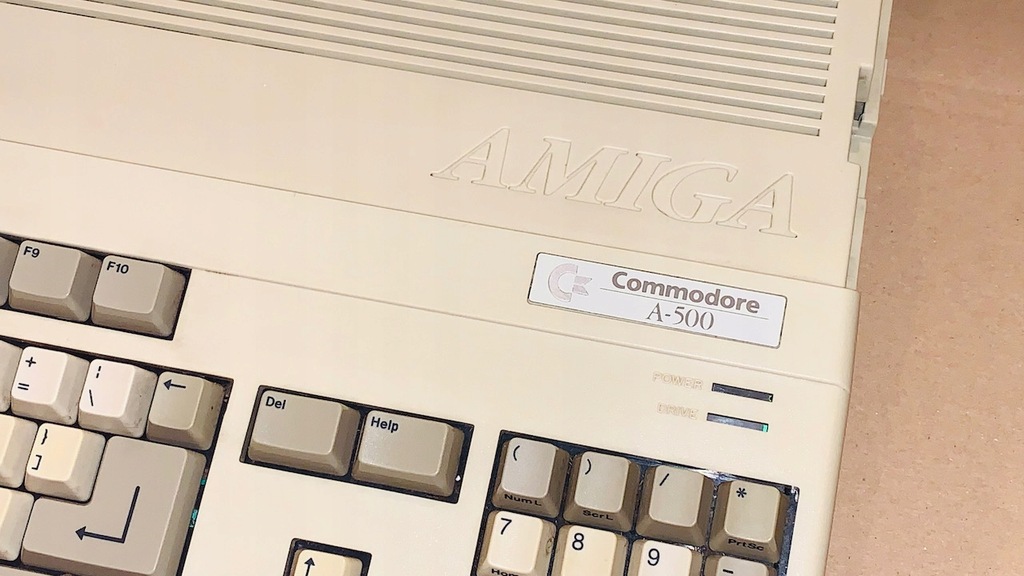 COMMODORE Amiga A500 komputer RETRO + mysz GRY - 13892824371 - oficjalne archiwum Allegro