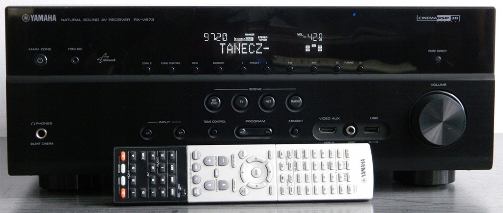 Yamaha RX-V673 amplituner 7.2 - 13369961041 - oficjalne archiwum Allegro