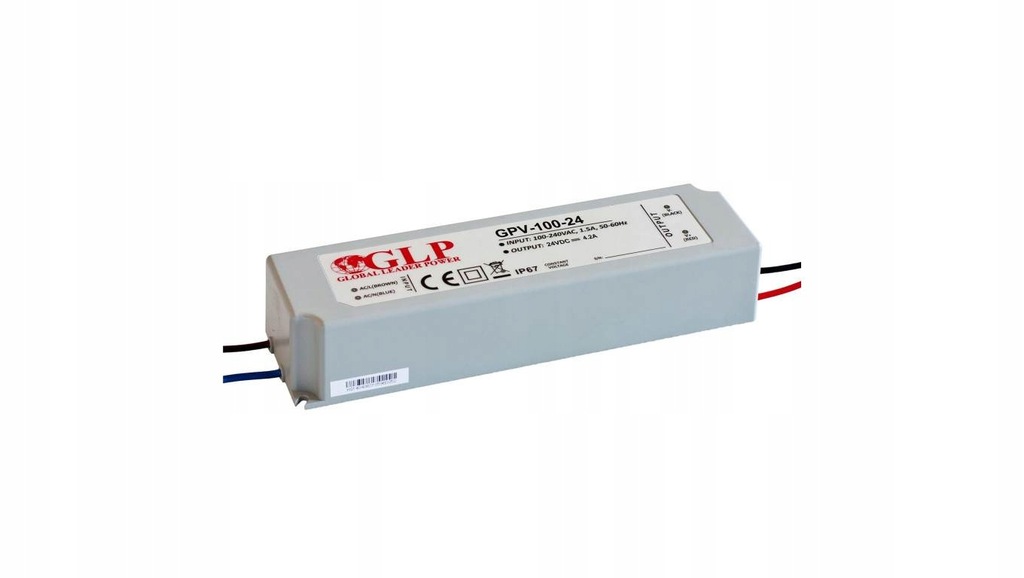 Zasilacz GPV 100W 24V DC ip67 gpv-100-24 led - 13166163907 - oficjalne archiwum Allegro