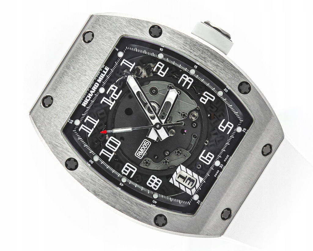 RICHARD MILLE TITANIUM RM005 FULL SET - 12757368217 - oficjalne ...