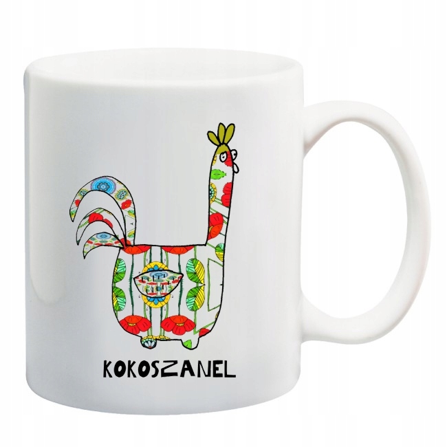 KUBEK KURA KOKO SZANEL KURKA KOGUT WZORY - 9517691428 - oficjalne archiwum Allegro