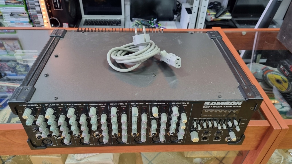 MIKSER AUDIO SAMSON S83 MIXER AMPLIFIER WZMACNIACZ - 11795942509 ...