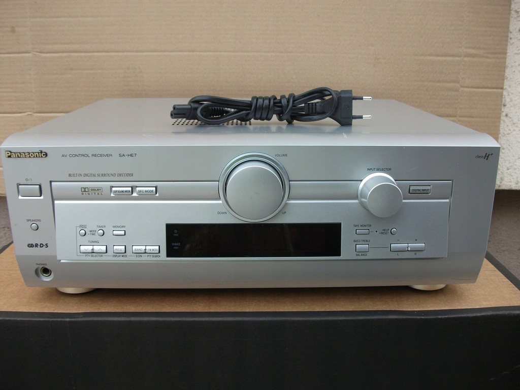 Amplituner PANASONIC SA-HE7 - 8010071653 - oficjalne archiwum Allegro