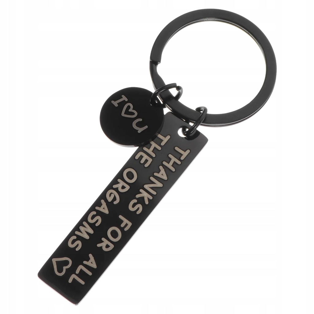 I Love You Mens Keychains Personalized Guy Gift - 13915480997 ...