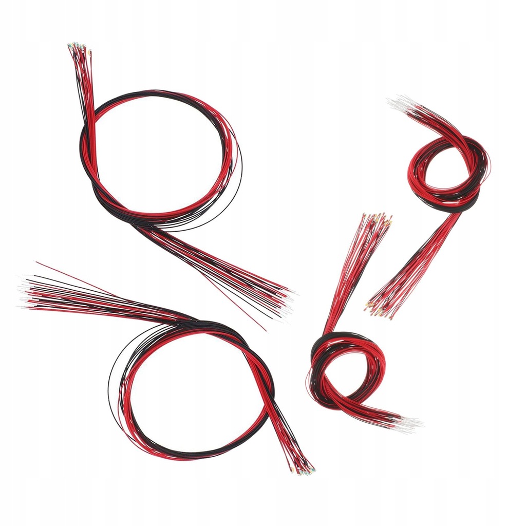 80 Mini kolorowe diody LED Mikro diody LED Zestawy - 12212411372 ...