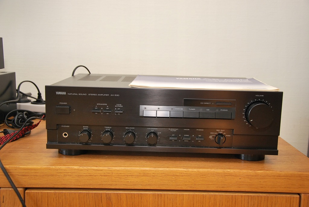 Wzmacniacz YAMAHA AX-530 - 11367866415 - oficjalne archiwum Allegro
