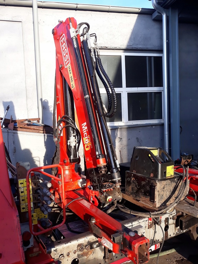 HDS żuraw 12V 2014r FASSI Micro 25 nie HIAB brutto - 7914229175 ...