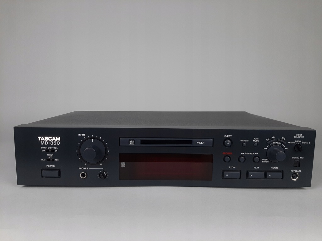 Odtwarzacz MiniDisc Tascam MD-350 TOP Unikat - 14177651462 - oficjalne ...