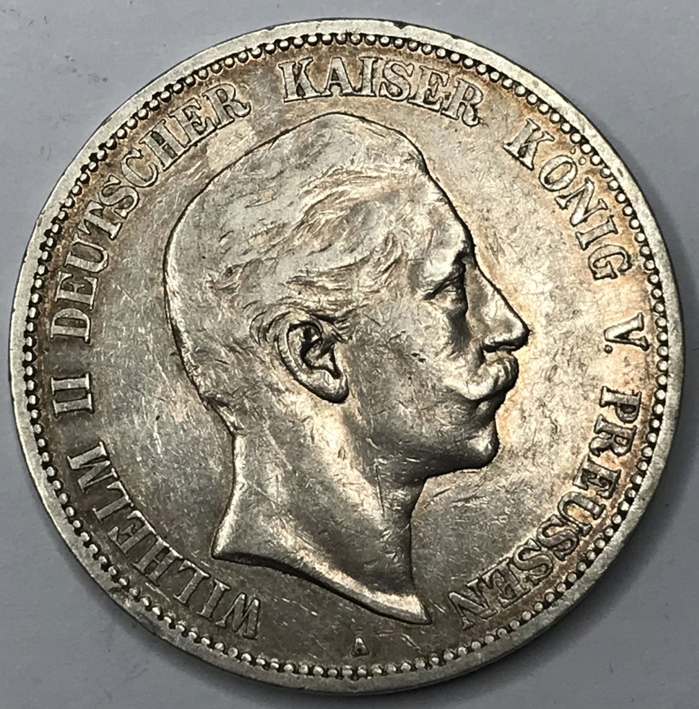 Niemcy, Prusy, Wilhelm II, 5 marek 1895 A *456 - 15141566427 - oficjalne archiwum Allegro