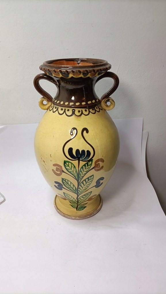 Stary wazon ceramika kaszubska Necel? Chmielno - 14714401628 ...