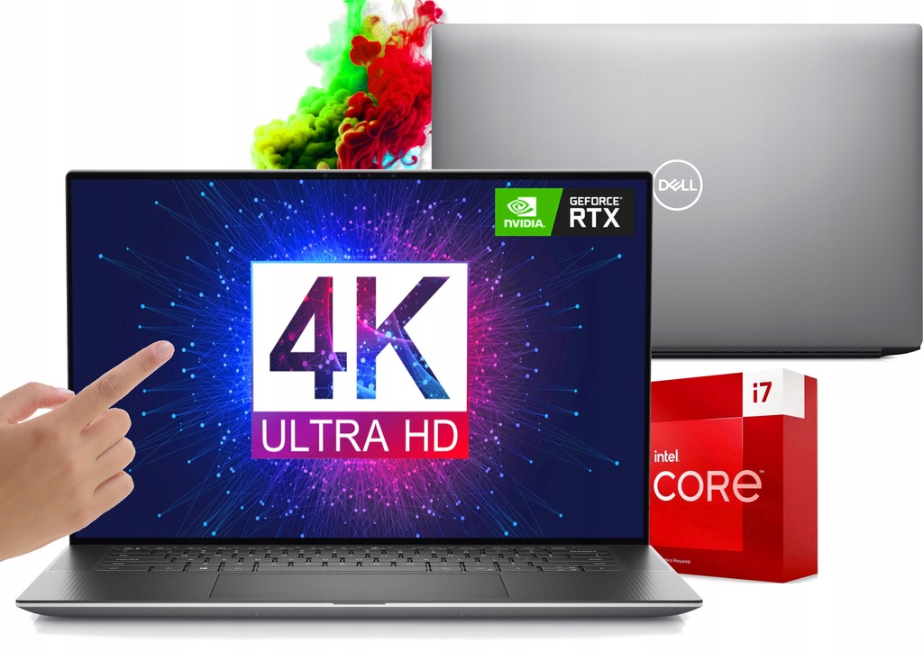 LAPTOP DELL PRECISION 5570 i7-12700H 64/500NVMe 4K 100% AdobeRGB 500nit ...