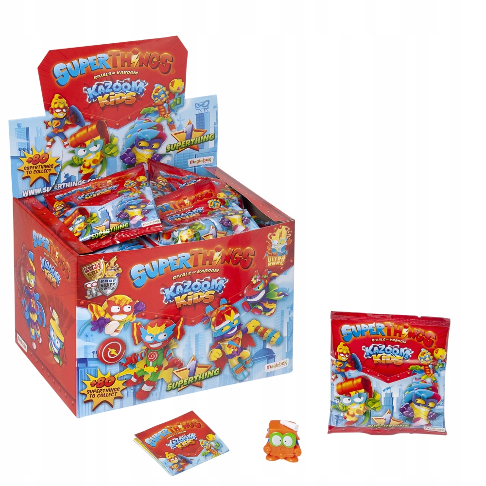 Saszetka Magic Box Super Zings Things seria 8 -BOX 25 SASZETEK ...