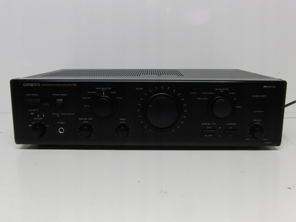 Solidny wzmacniacz Onkyo A-8940 Gwarancja - 10439235013 - oficjalne archiwum Allegro