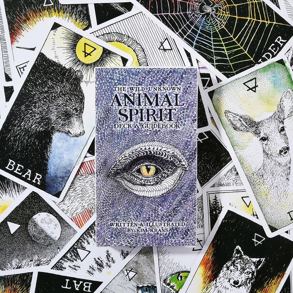 The Wild Unknown Animal Spirit Deck Kim Krans - 13147490749 - oficjalne ...