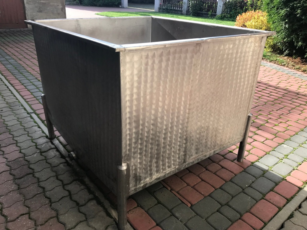 Zbiornik, pojemnik nierdzewny - 8963240256 - oficjalne archiwum Allegro