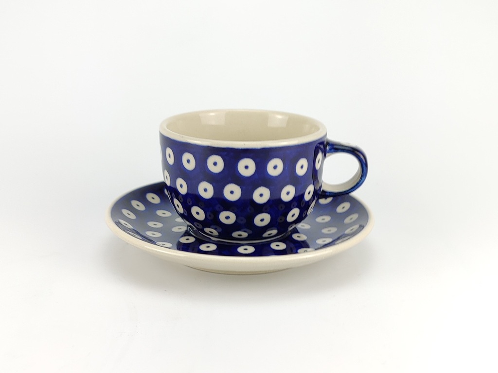 Filiżanka Bolesławiec Bolesławiec 200 ml F043 70A - 13983415523 - oficjalne archiwum Allegro