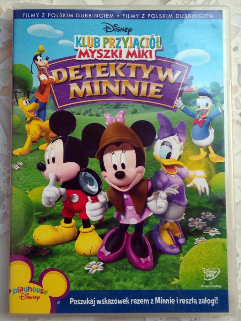 FILM DVD DETEKTYW MINNIE Klub Przyjaciół Myszki M. - 12803005294 - oficjalne archiwum Allegro