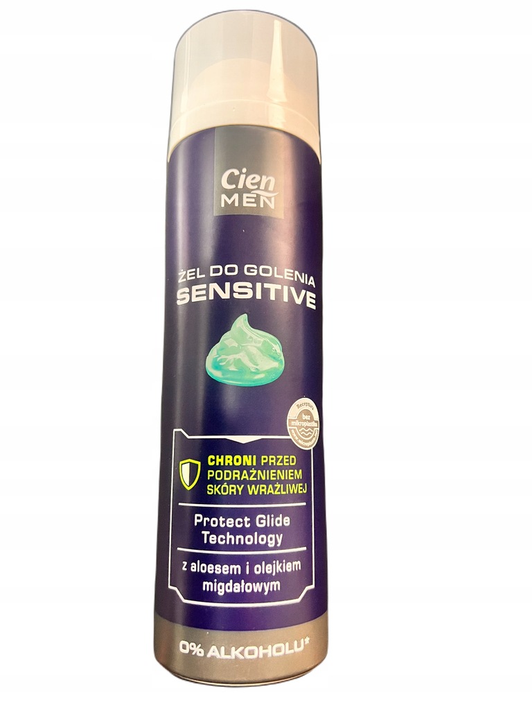 CIEN MEN - ŻEL DO GOLENIA - SENSITIVE - 200ML - 12624101136 - oficjalne ...
