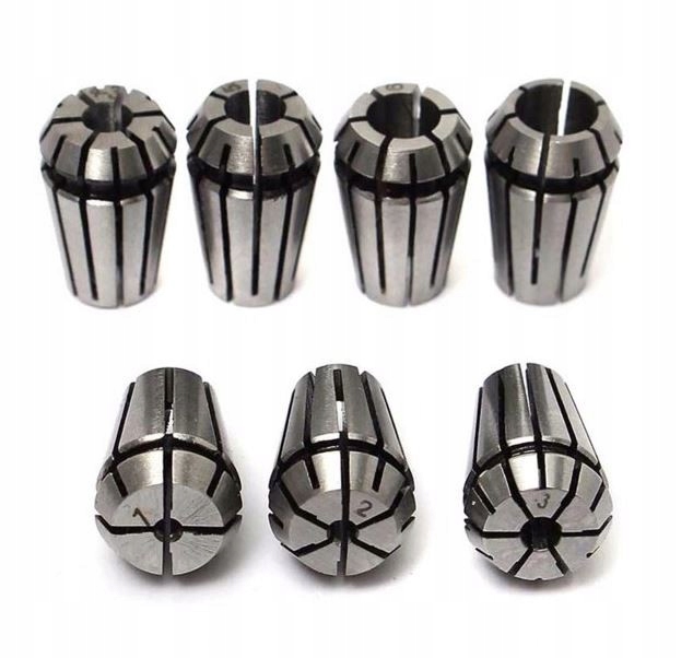 Tuleja zaciskowa ER11 - 1mm - tulejka - uchwyt do - 9520706950 - oficjalne archiwum Allegro